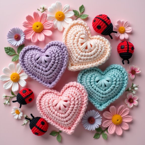 20 Amazing Crochet Heart Ideas - Ask Bart
