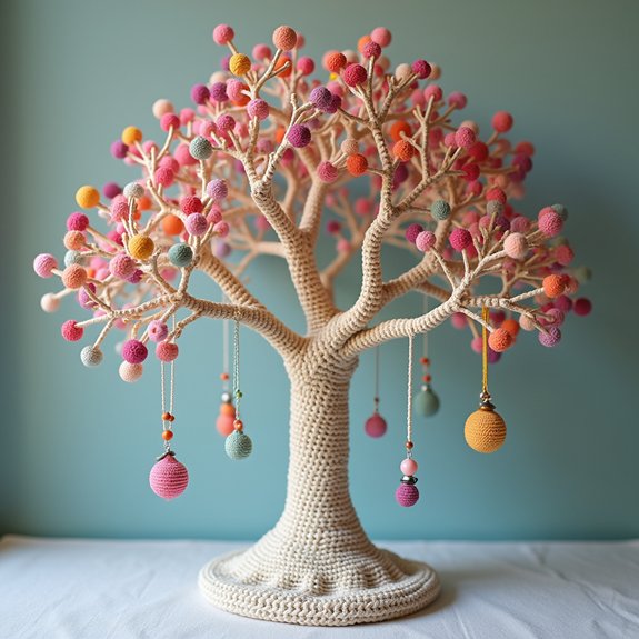 20 Amazing Crochet Jewelry Holder Ideas - Ask Bart