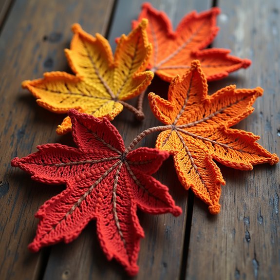 20 Amazing Crochet Leaves Ideas - Ask Bart