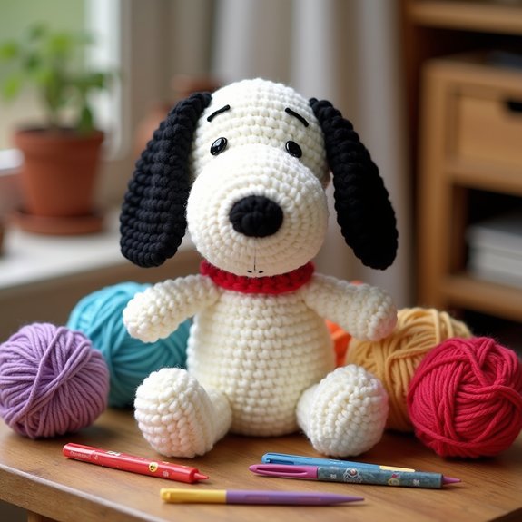 20 Amazing Crochet Snoopy Ideas - Ask Bart